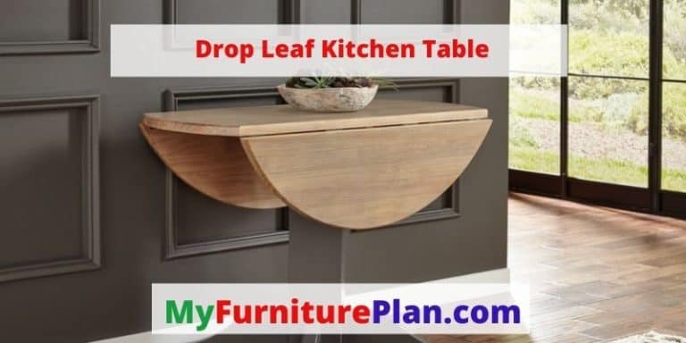 Drop Leaf Kitchen Table: For A Comfy Dining Space – MyFurniturePlan.com