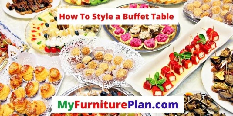 How To Style a Buffet Table for Any Occasion – MyFurniturePlan.com